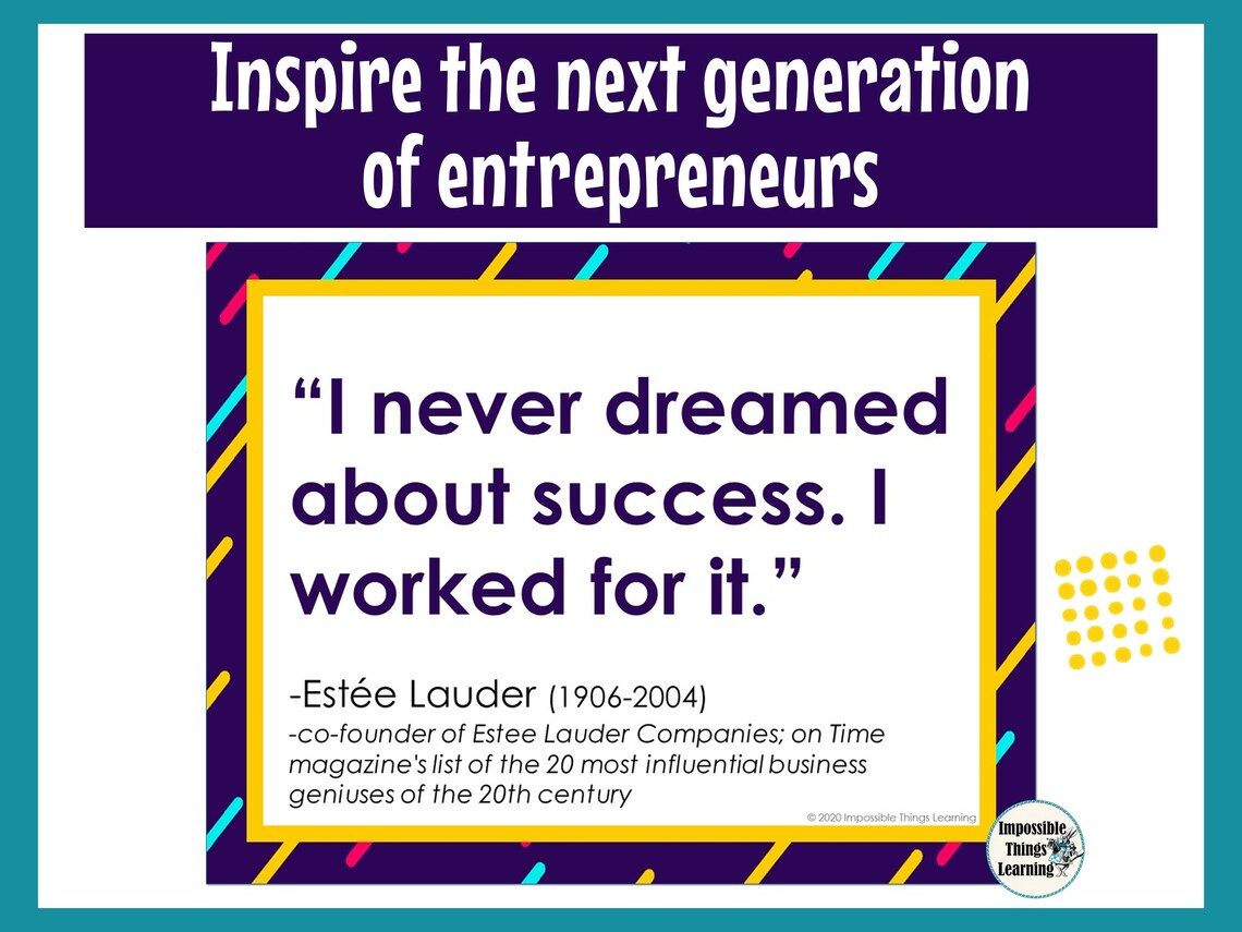 Women's History Month Posters With Inspirational Quotes From Famous ...