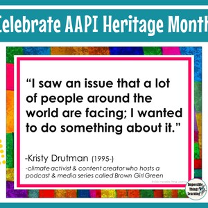 AAPI Heritage Month Posters for the Classroom With Inspirational Quotes ...