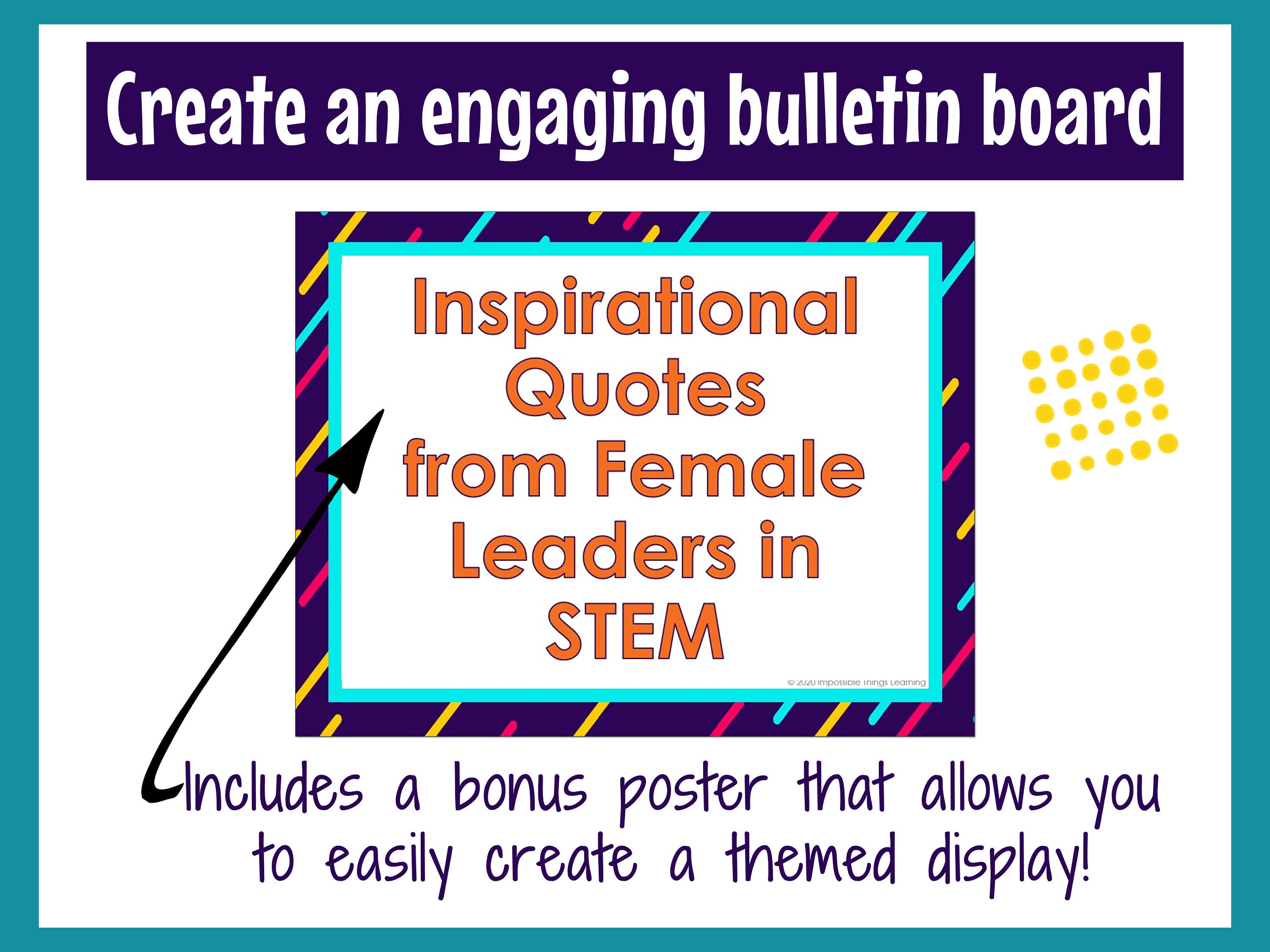 Women’s History Month Posters for Science Classroom With Inspirational ...