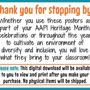 AAPI Heritage Month Posters for PE Classes and Coaching With ...