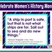 Womens History Month Posters for Science Classroom With Inspirational ...