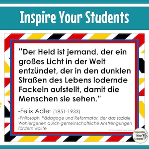 German-american Heritage Month Posters With Inspirational Quotes in ...
