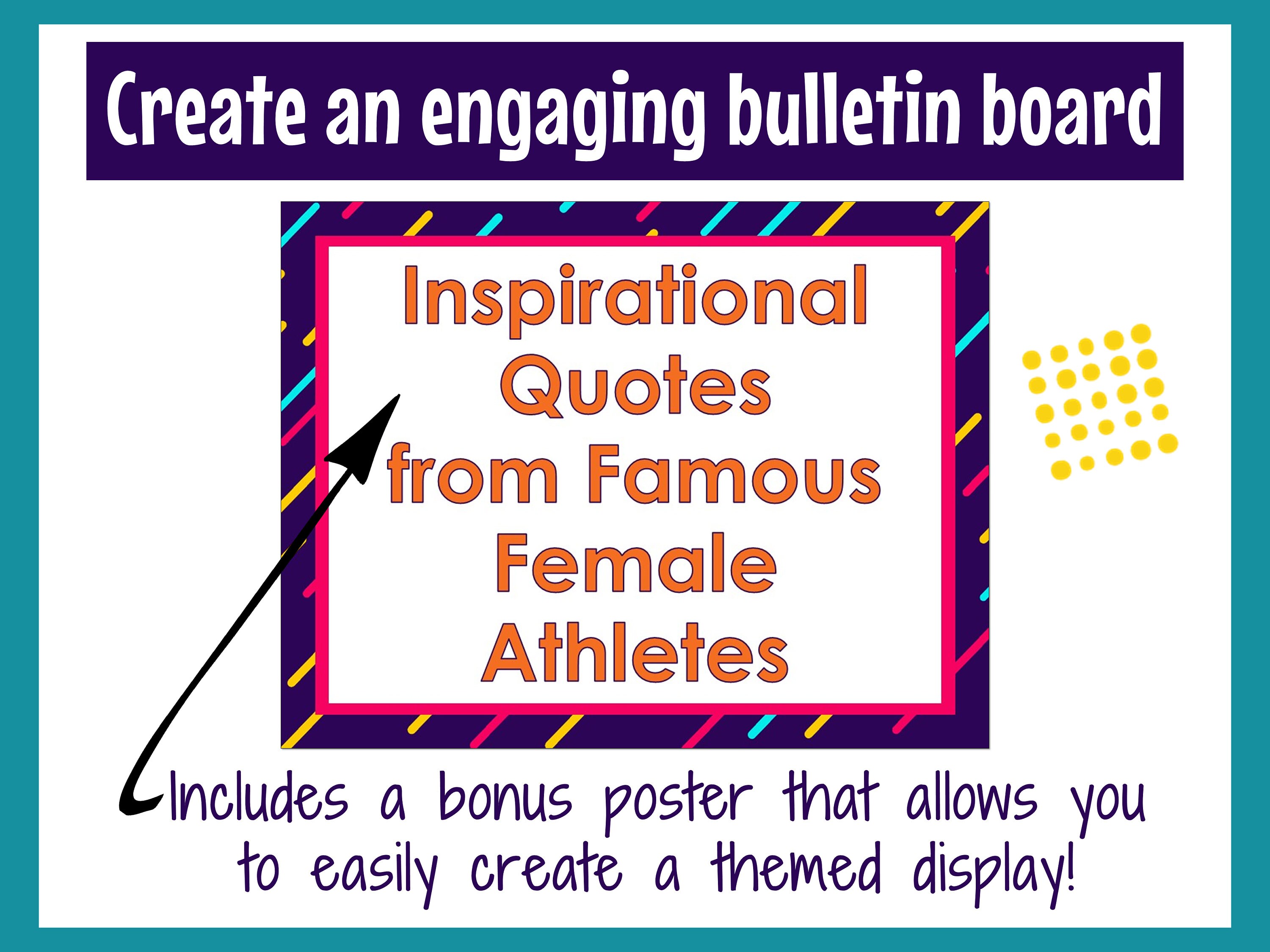 Women's History Month Posters for PE Classes With Inspirational Quotes ...