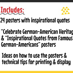 German-american Heritage Month Posters With Inspirational Quotes in ...