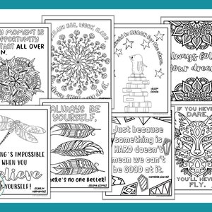 Hispanic Heritage Month Coloring Pages With Inspirational Quotes From ...
