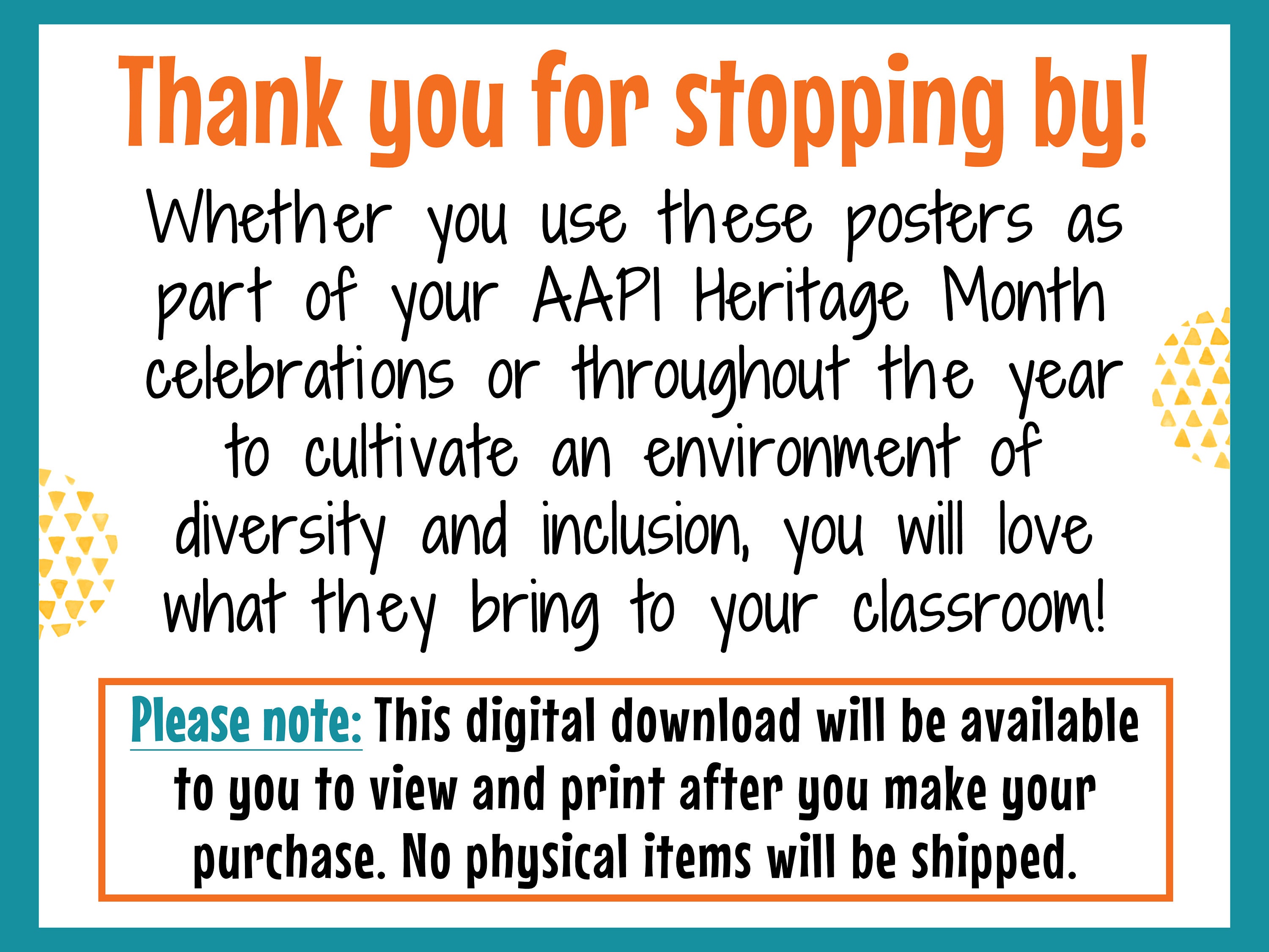 AAPI Heritage Month Posters for the Classroom With Inspirational Quotes ...