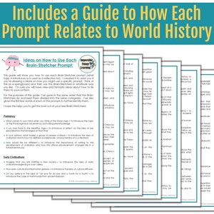World History Bell Ringers, Discussion Questions & Writing Prompts ...