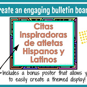 Hispanic Heritage Month Posters in Spanish With Inspiring Quotes From ...