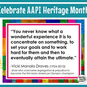 AAPI Heritage Month Posters for PE Classes and Coaching With ...