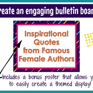 Women's History Month Posters for the English Classroom With ...