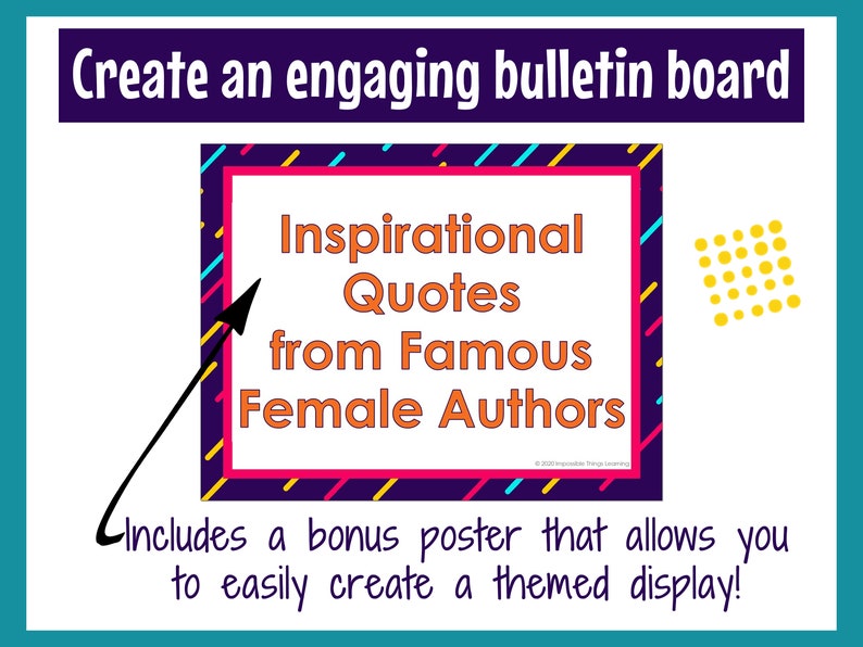 Women's History Month Posters for the English Classroom With ...