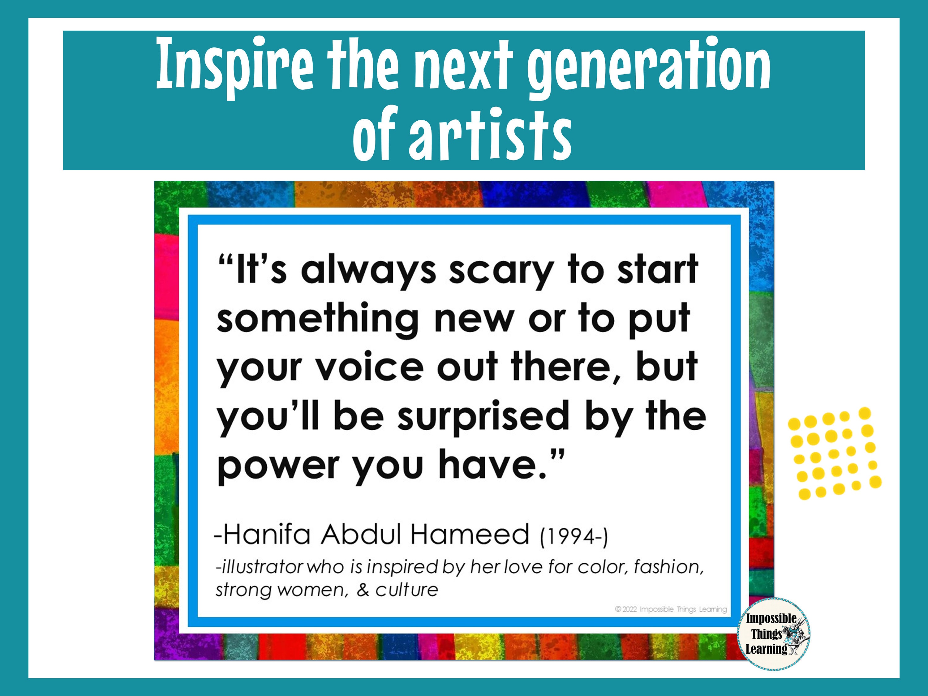 AAPI Heritage Month Posters for Art Classroom With Inspirational Quotes ...