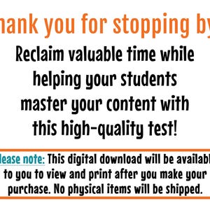 U.S. History Constitution Test: Fully Editable Assessment With Study ...