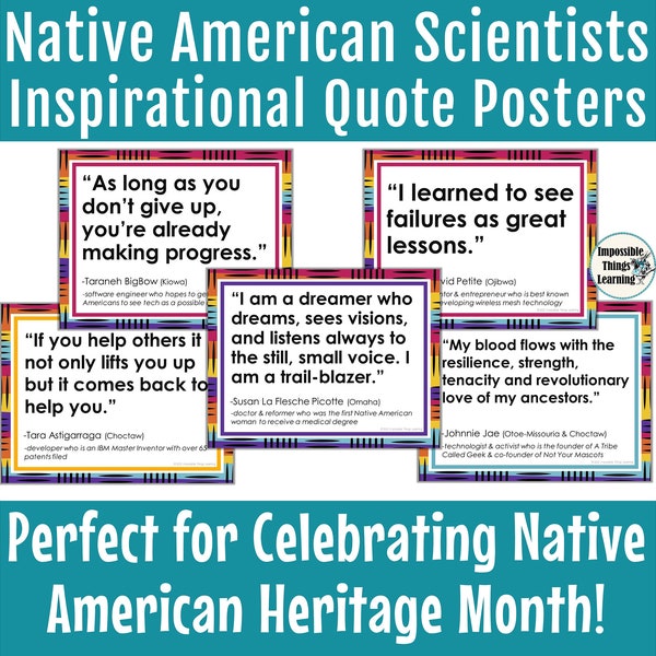 Native American Heritage Month Posters - Etsy