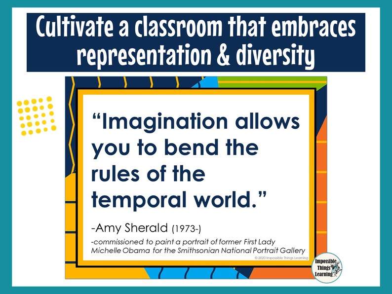 Black History Month Posters for the Art Classroom With Inspirational ...