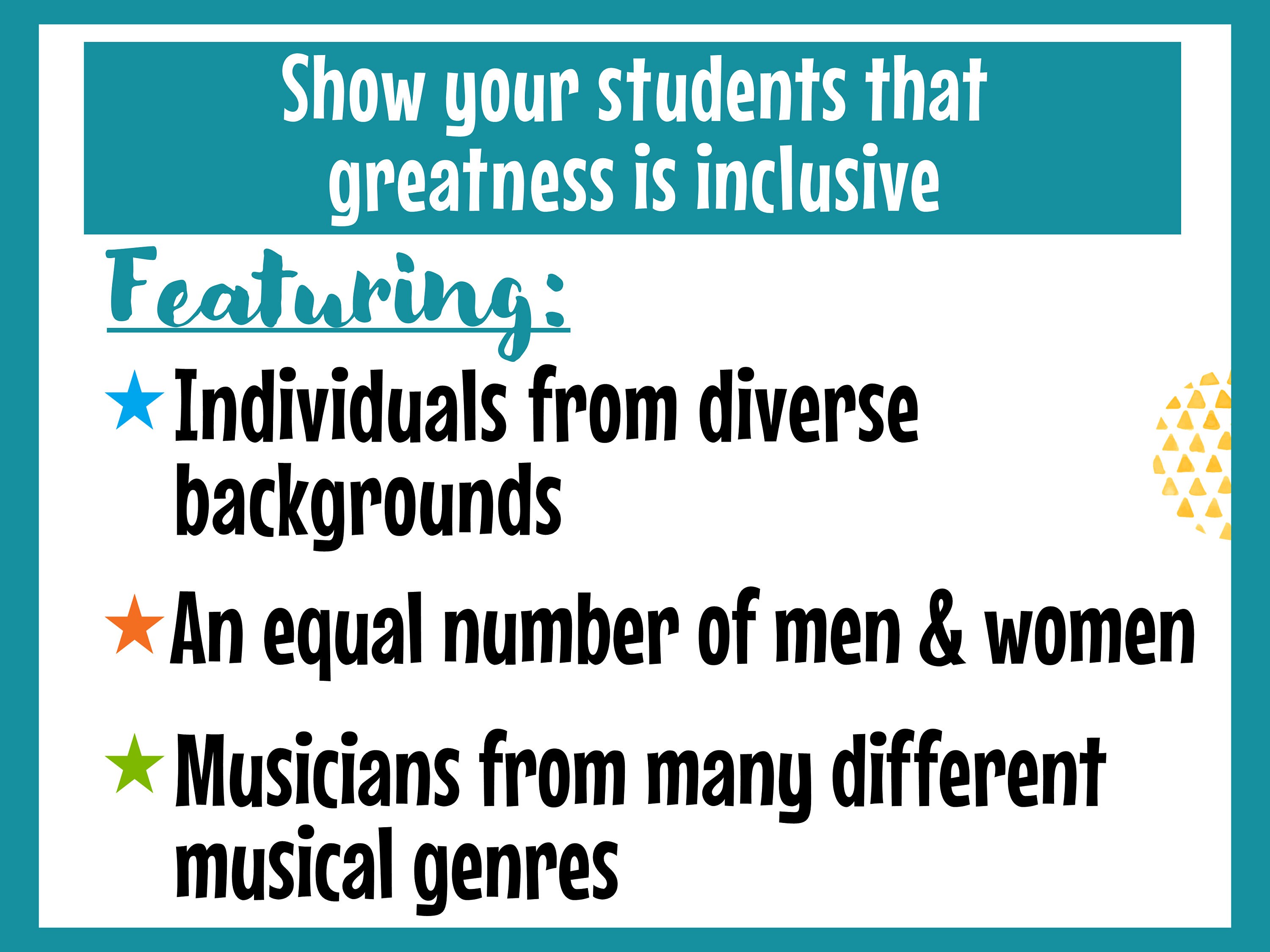 Hispanic Heritage Month Posters for Music Classrooms With Inspirational ...