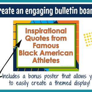 Black History Month Posters for Classroom With Inspirational Quotes ...