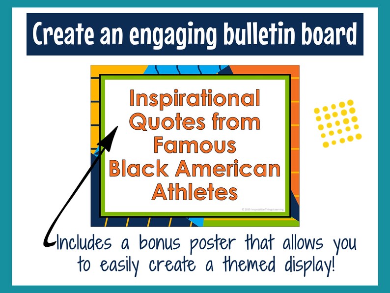 Black History Month Posters for Classroom With Inspirational Quotes ...