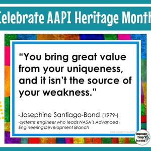 AAPI Heritage Month STEM Posters for Science Classrooms With - Etsy