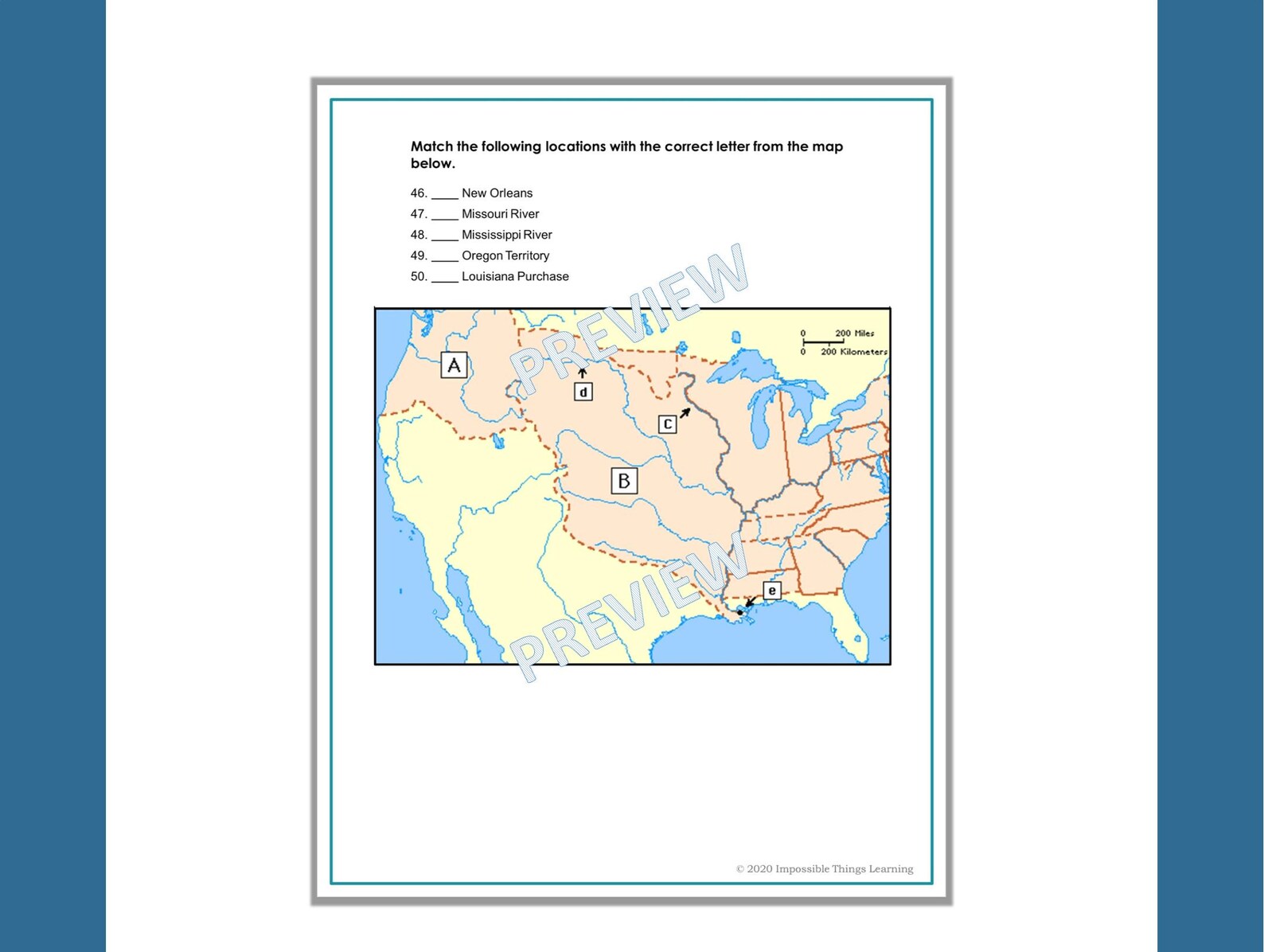U.S. History New Republic Test, Editable US History Test, Social ...