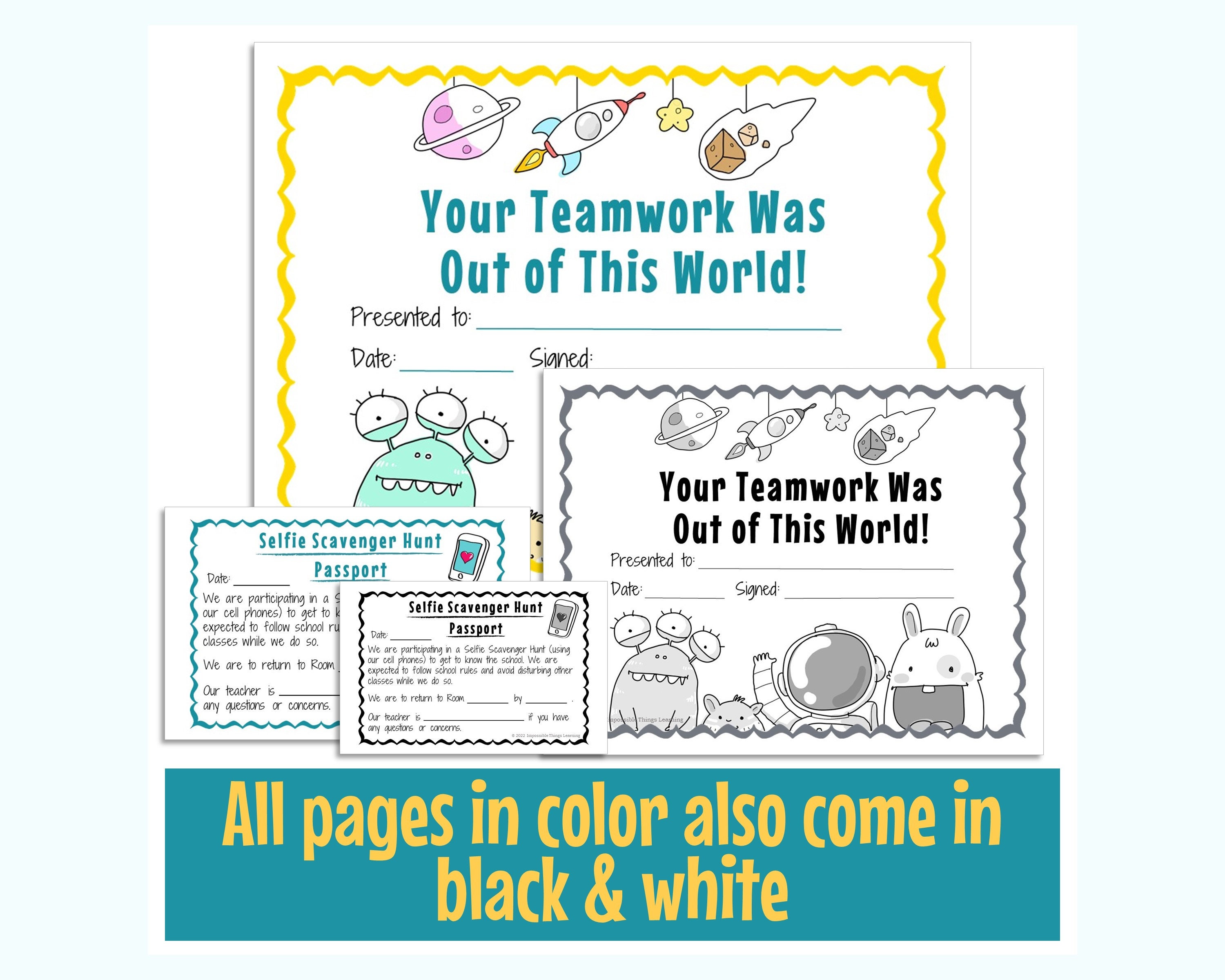 Back to School Scavenger Hunt, First Day of School Game, Kindergarten ...