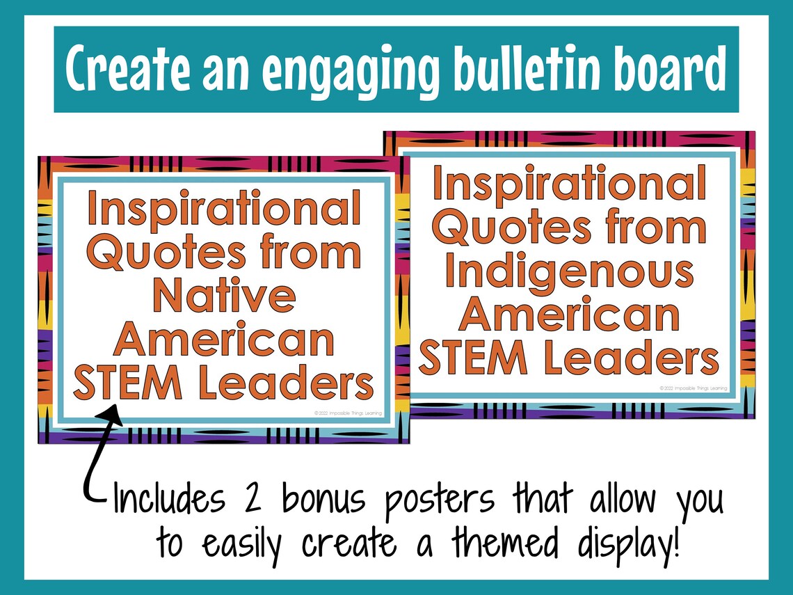 Native American Heritage Month Posters for the Classroom With ...
