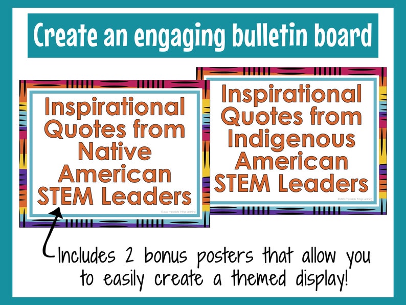 Native American Heritage Month Posters for the Classroom With ...