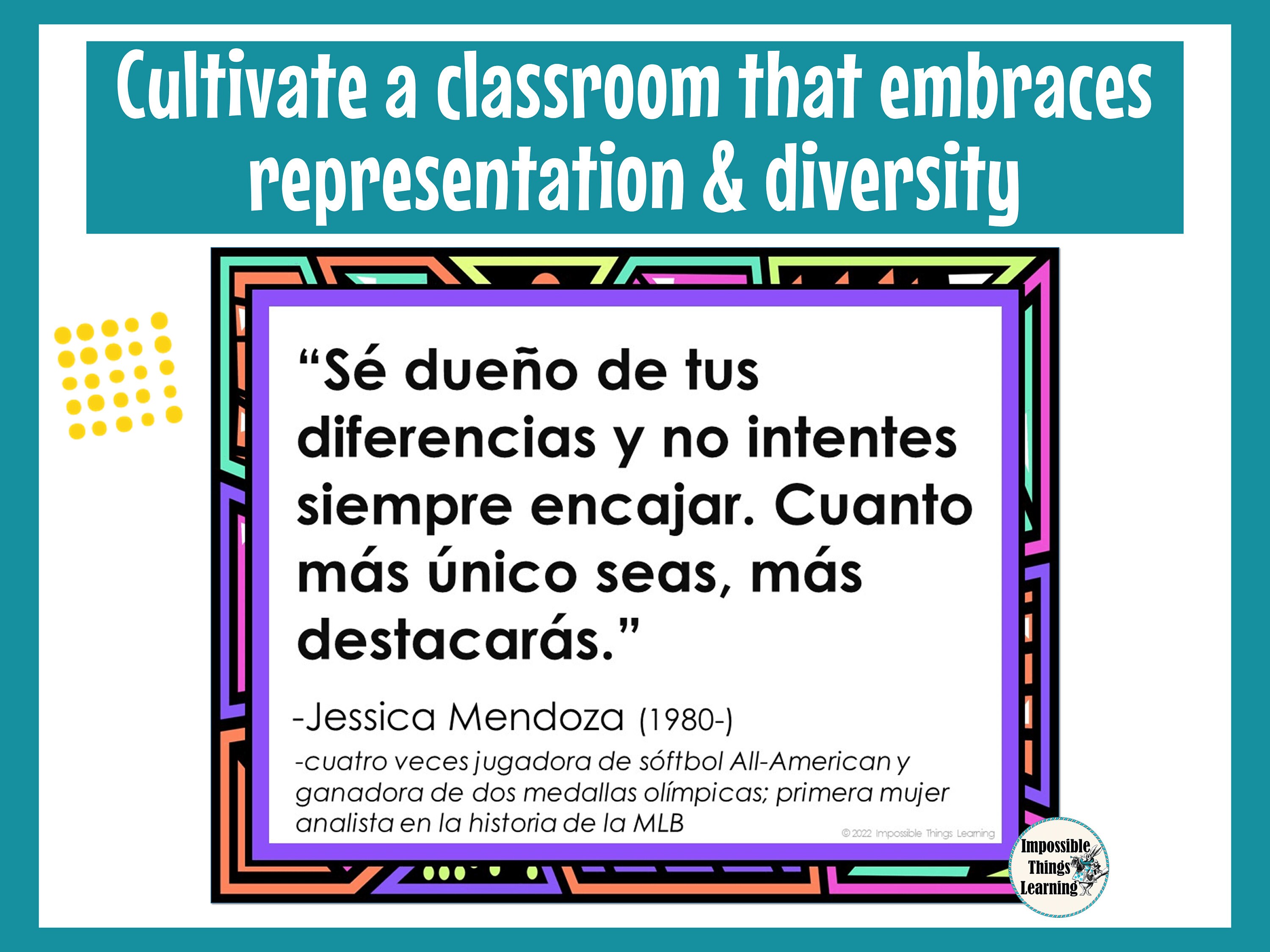 Hispanic Heritage Month Posters in Spanish With Inspiring Quotes From ...