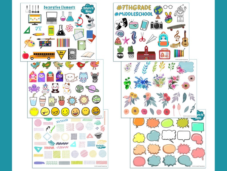 End of the Year Memory Book for 7th Grade, End of the Year Digital ...