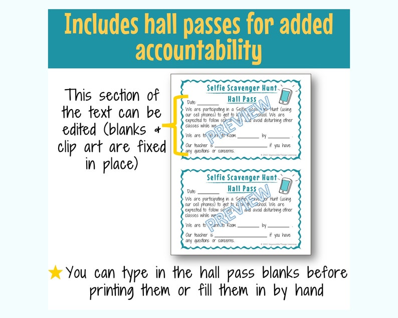 Back to School Scavenger Hunt, High School Scavenger Hunt, 9th Grade ...