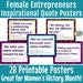 Women’s History Month Posters for Science Classroom With Inspirational ...