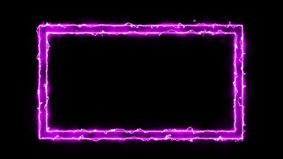 Purple/pink Animated Webcam Overlay Youtube Twitch OBS - Etsy