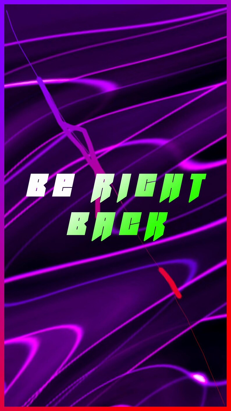Tiktok Live Scenes Fully Animated Starting Soon BRB and Ending Overlays ...