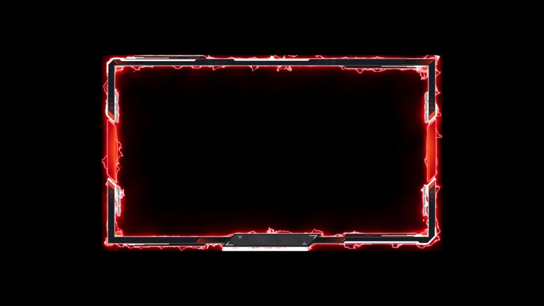 Animated Webcam Frame -twitch - Youtube -facebook - Etsy