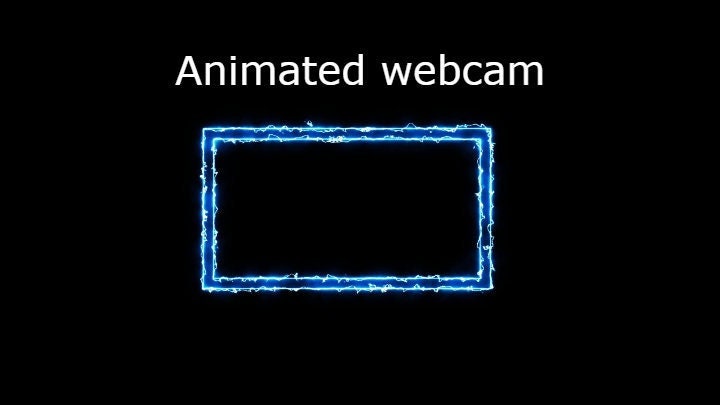 Animated Webcam 1920x1080 Adust to Your Own Size Easy - Etsy