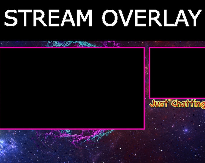 Animated Webcam Frame -twitch - Youtube -facebook - Etsy Canada