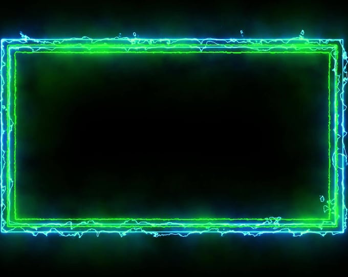 Animated Webcam Frame -twitch - Youtube -facebook - Etsy Canada