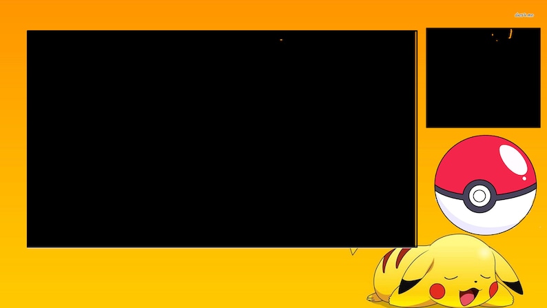 Pokemon Game Frame Overlay Twitch Youtube Facebok - Etsy.de