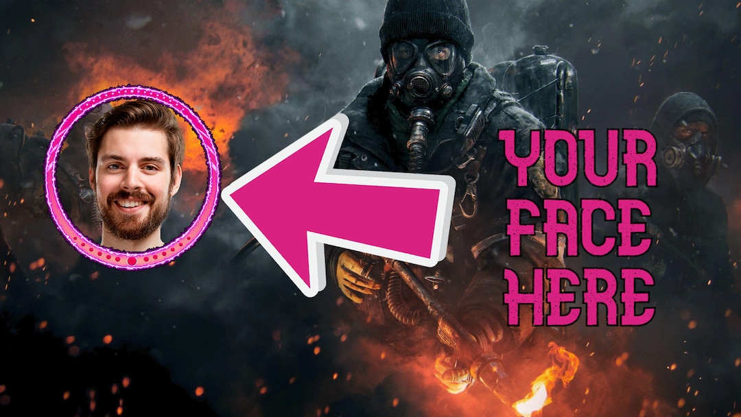 Animated Circle Facecam Overlay Twitch Youtube Kick - Etsy