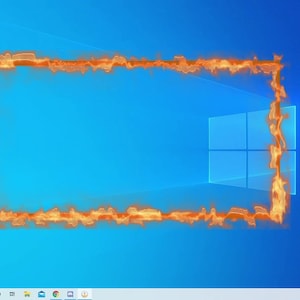 Animated Fire Webcam Frame Twitch Youtube Facebook Video - Etsy