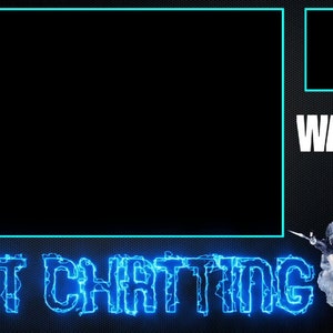 Warzone Overlay Just Chatting Animated Twitch Youtube Facebook - Etsy
