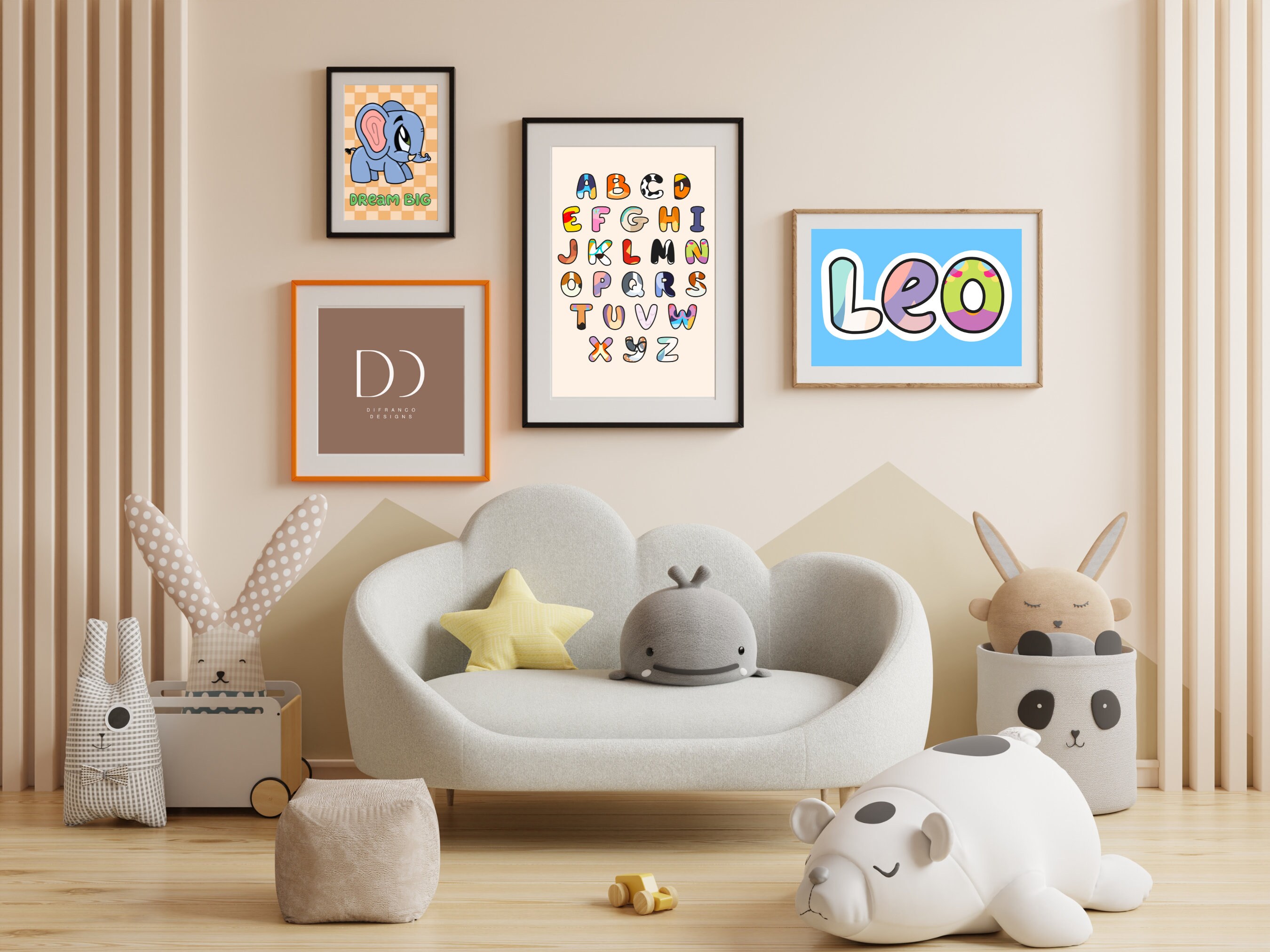 Wackadoo | Bluey Inspired Alphabet Printable | Abcs | Nursery | Kids ...