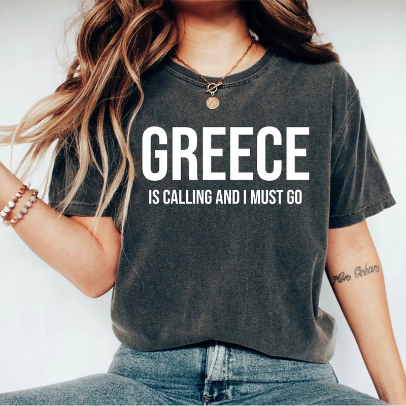 Greek Shirt - Etsy