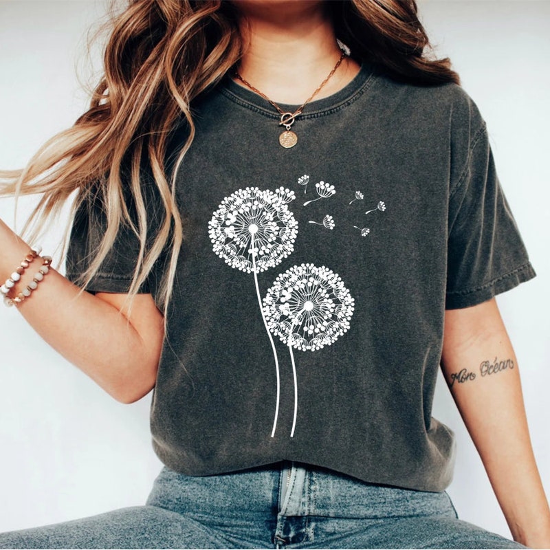 Dandelion Women's T Shirts - Etsy