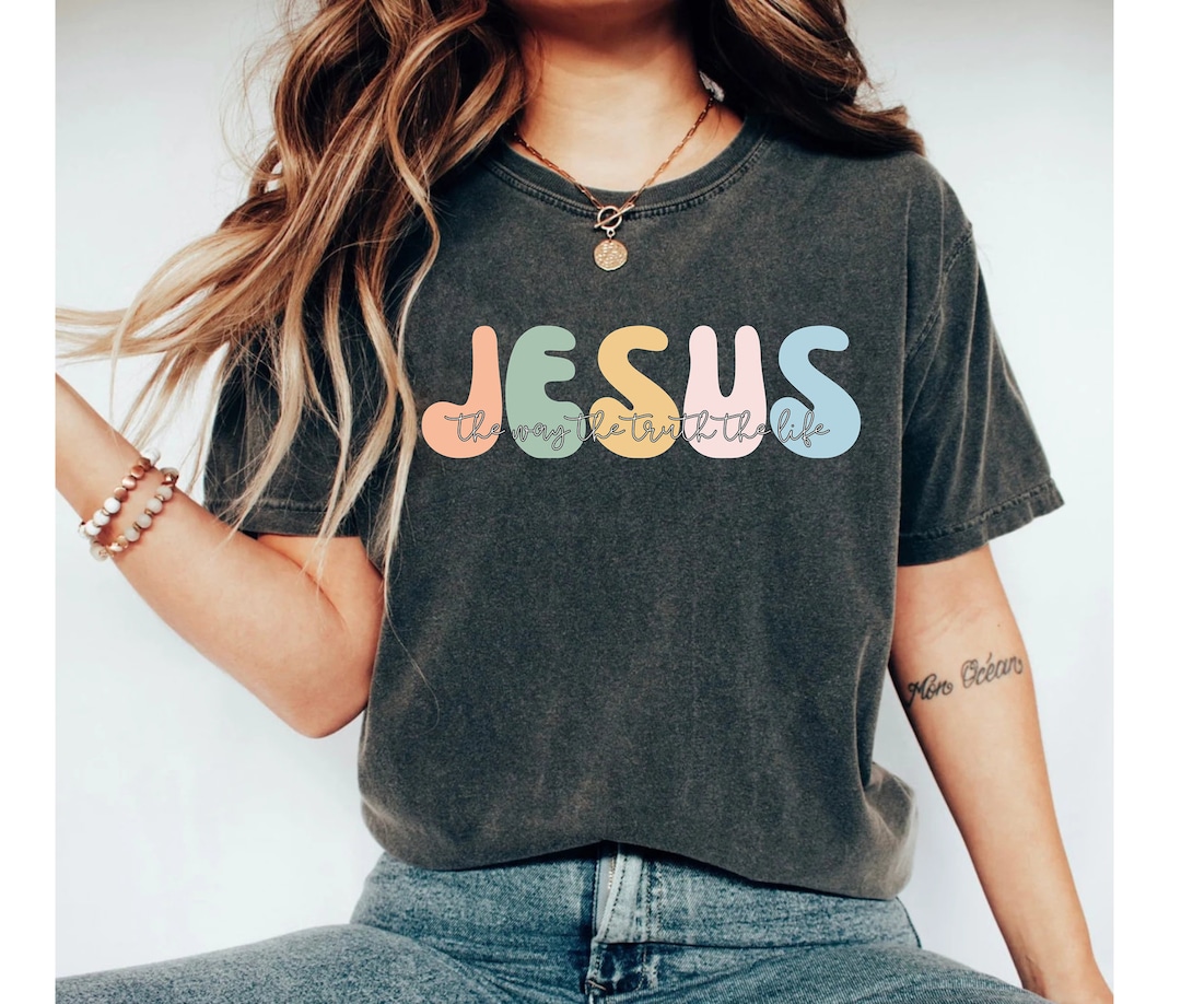 Jesus Shirt, Jesus Gift, Religious Shirt, Religious Gift, Christian ...