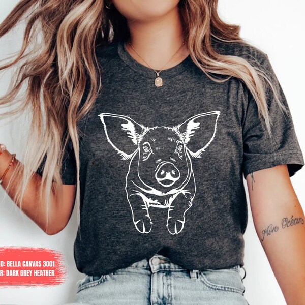 Pig Shirt - Etsy