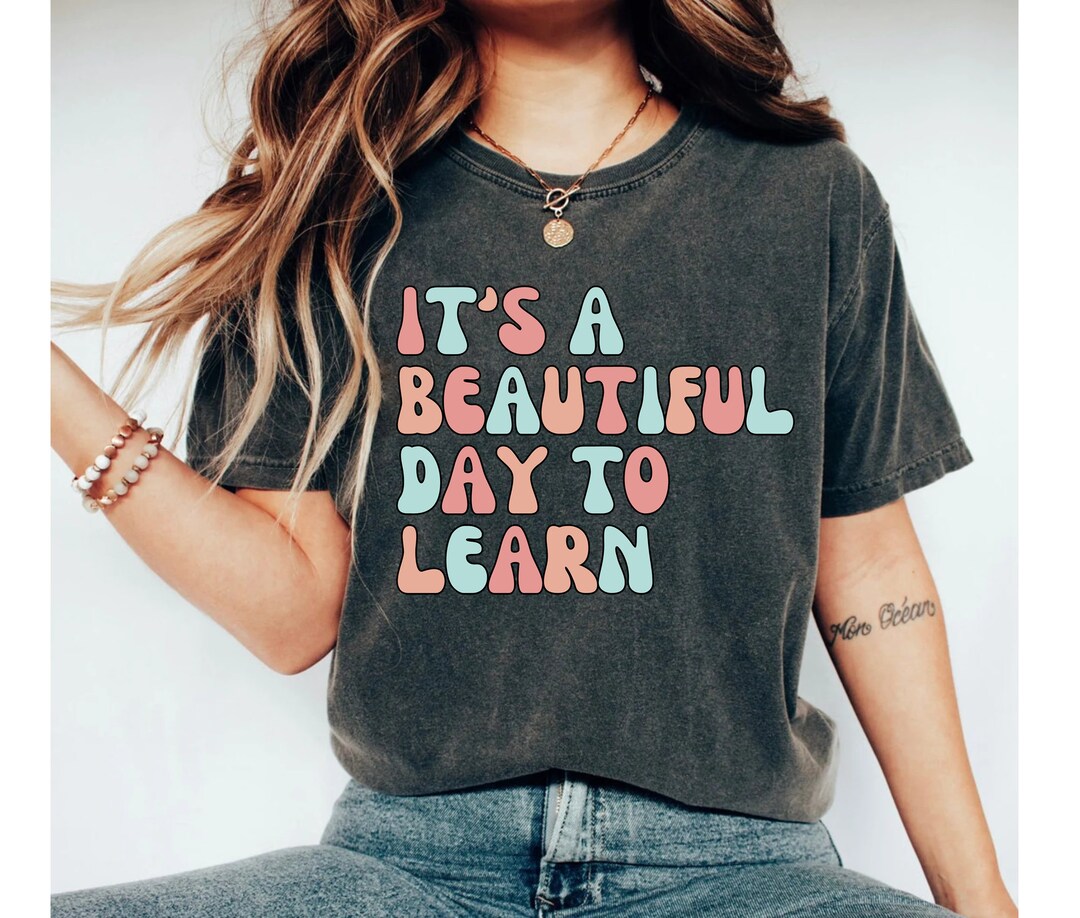 Inspirationnal Learn - Teacher Shirt, Teacher Shirt, Back to School ...