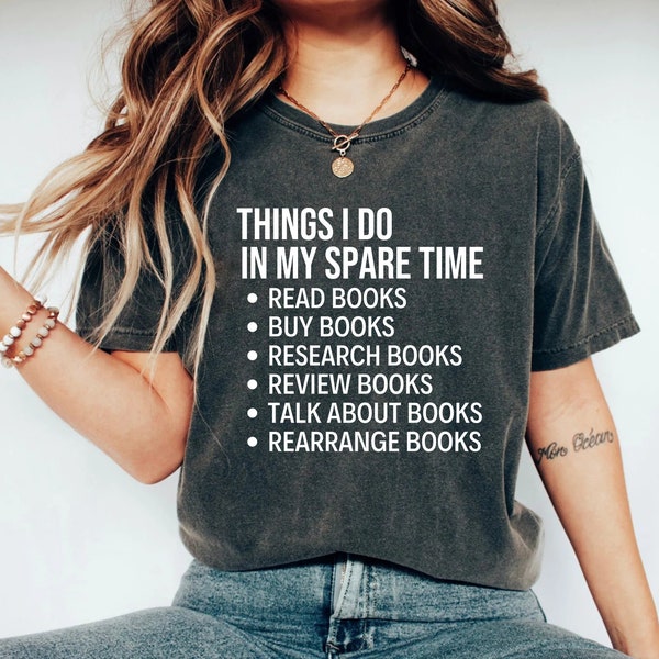 Book Lover Shirt - Etsy