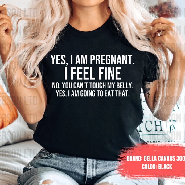 Funny Pregnant Shirt - Etsy