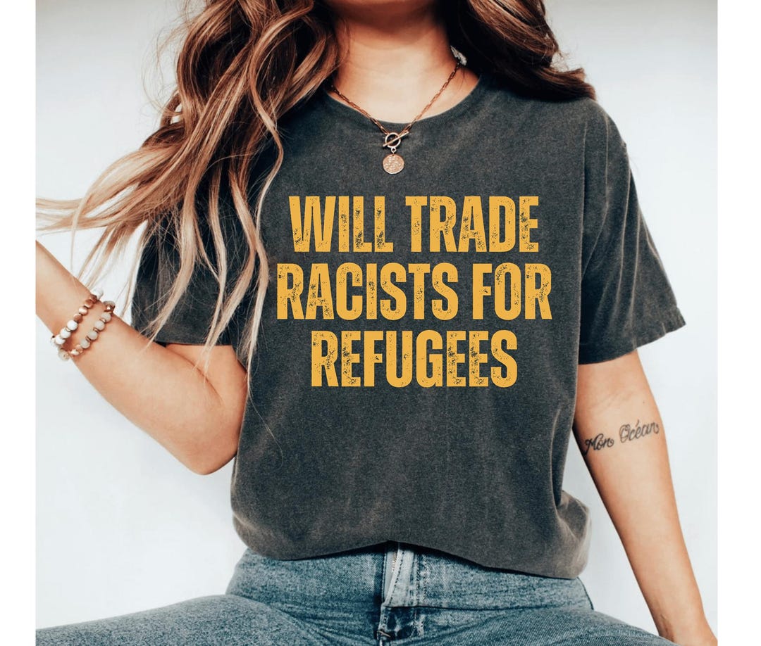 Anti Racism Shirt, Protest Shirt, Immigrant Shirt, Human Rights Shirt ...